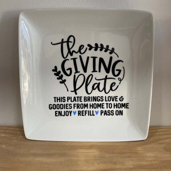 Giving Plate - Etsy