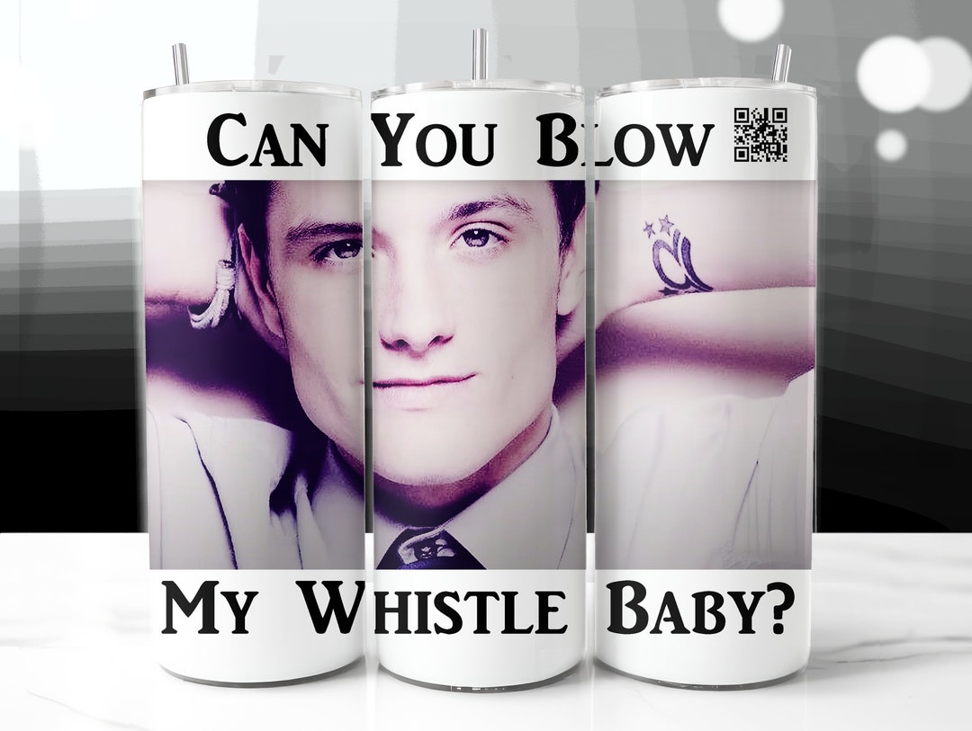 Blow My Whistle Josh Hutcherson Meme Youtube QR Code 20oz Tumbler ...