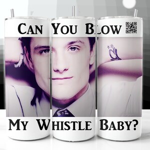 Blow My Whistle Josh Hutcherson Meme Youtube QR Code 20oz Tumbler ...