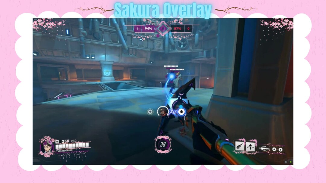 Sakura Overwatch 2 Stream Overlay - Etsy