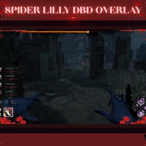 Spider Lilly DBD Overlay - Etsy