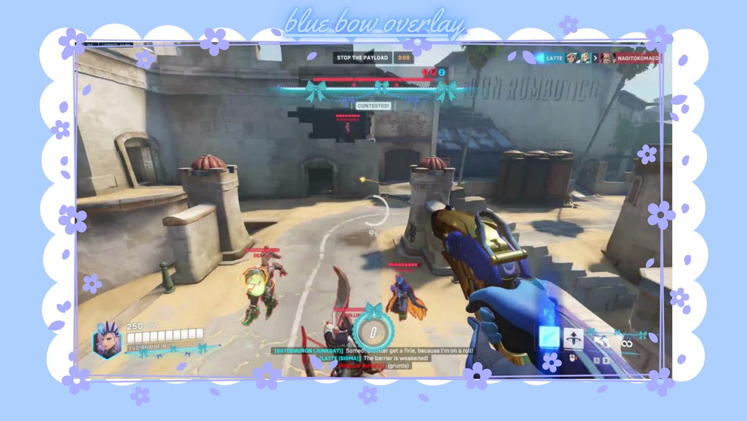 Blue Ribbon Stream Overlay - Etsy