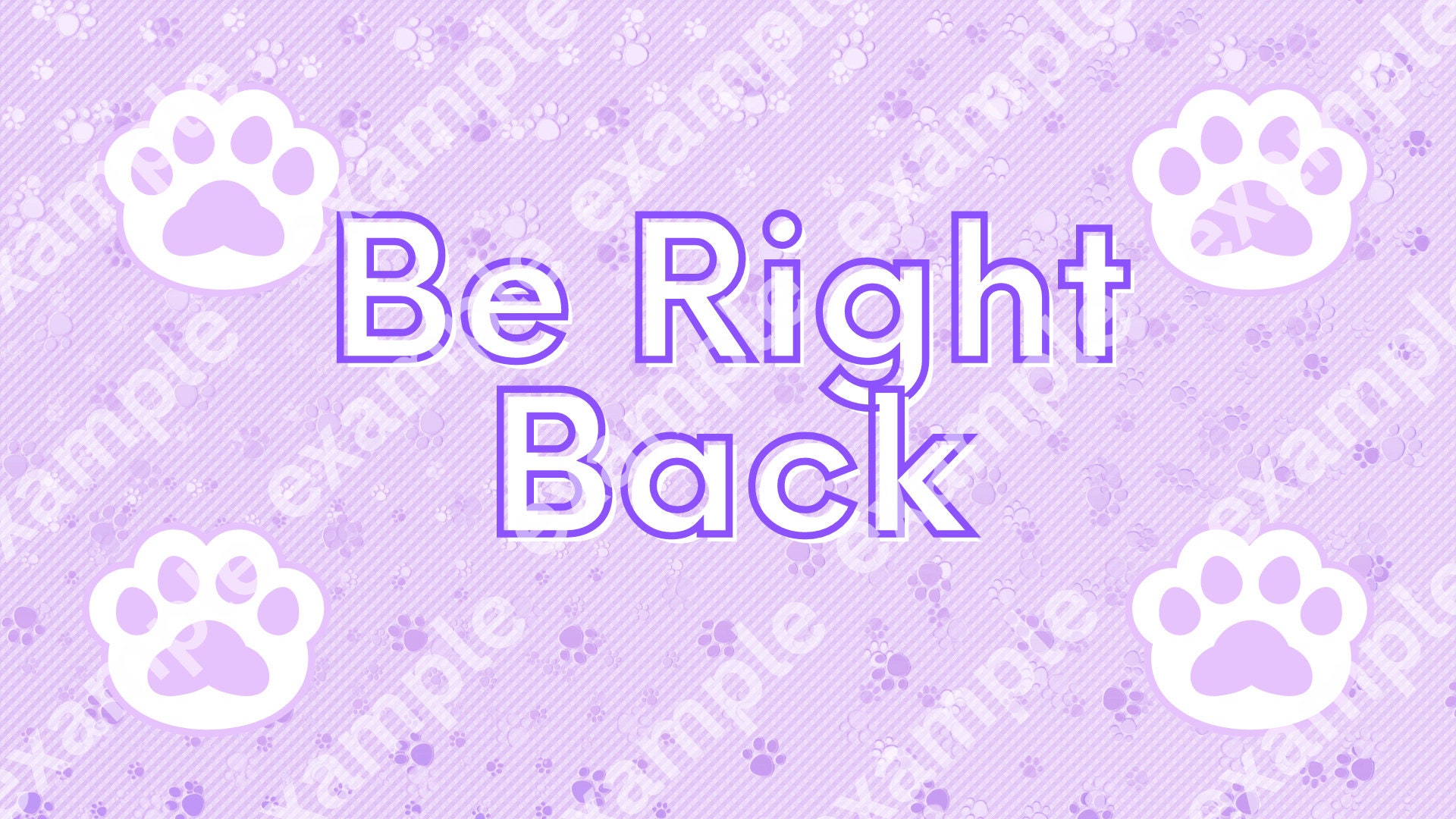 Animated Custom Starting Soon and Be Right Back Screens - Etsy