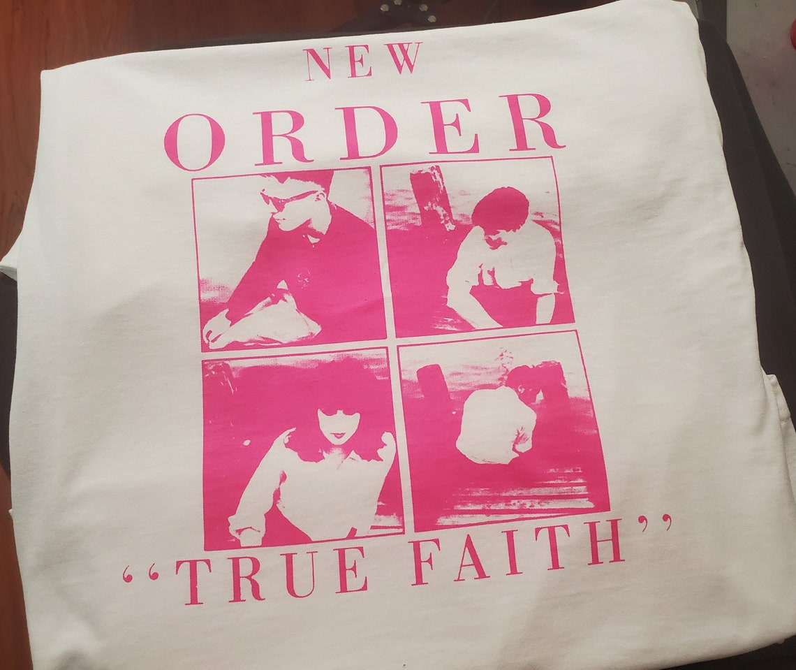 New Order Tshirt True Faith - Etsy