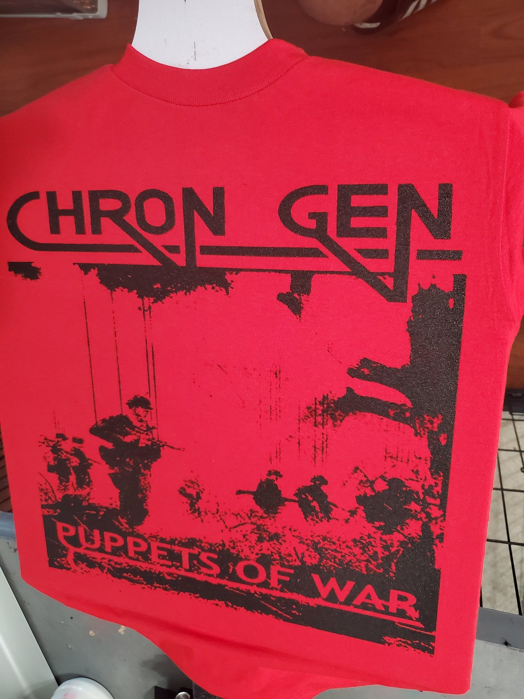 Chron Gen Tshirt Puppets of War - Etsy