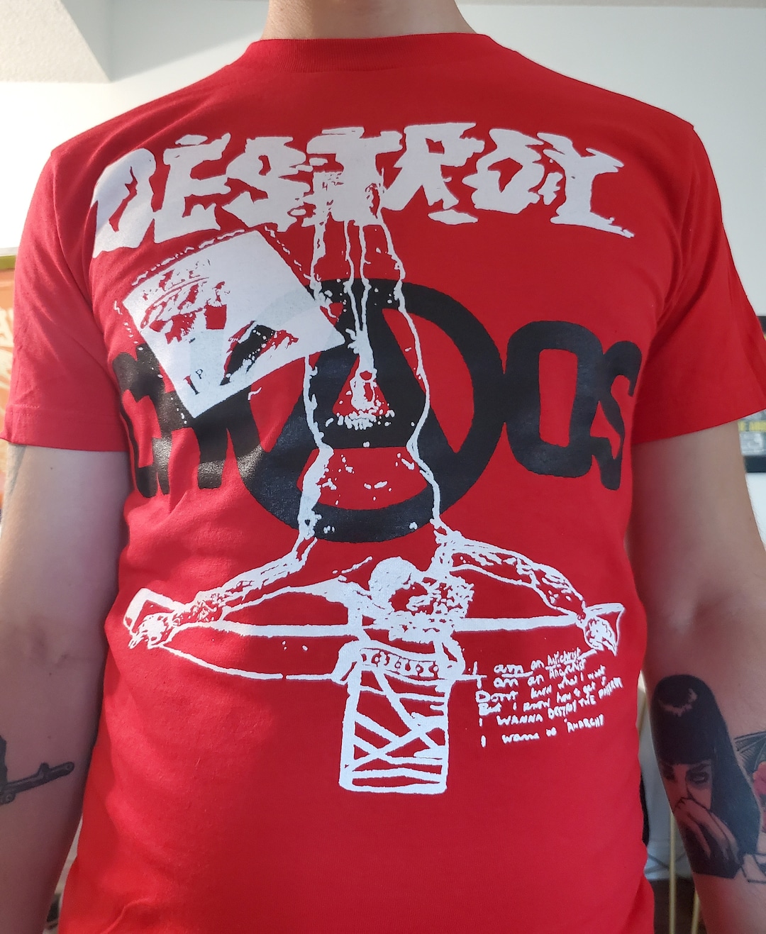 Seditionaries Destroy Jesus Chaos Tshirt - Etsy