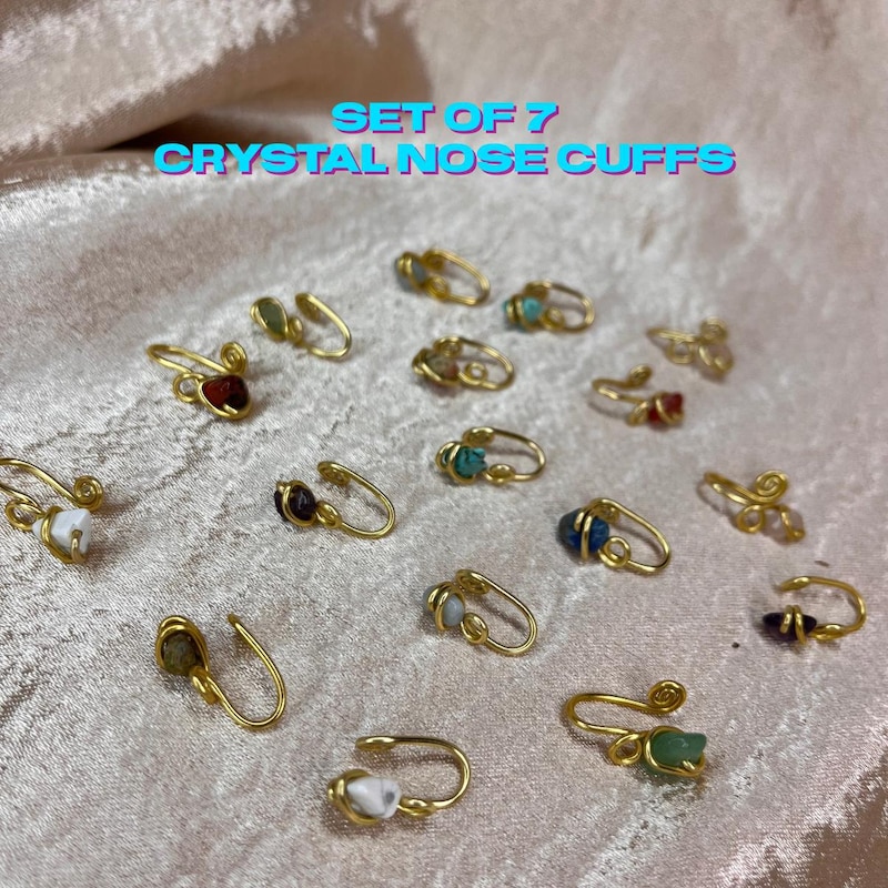 Nose Crystal Cuff - Etsy