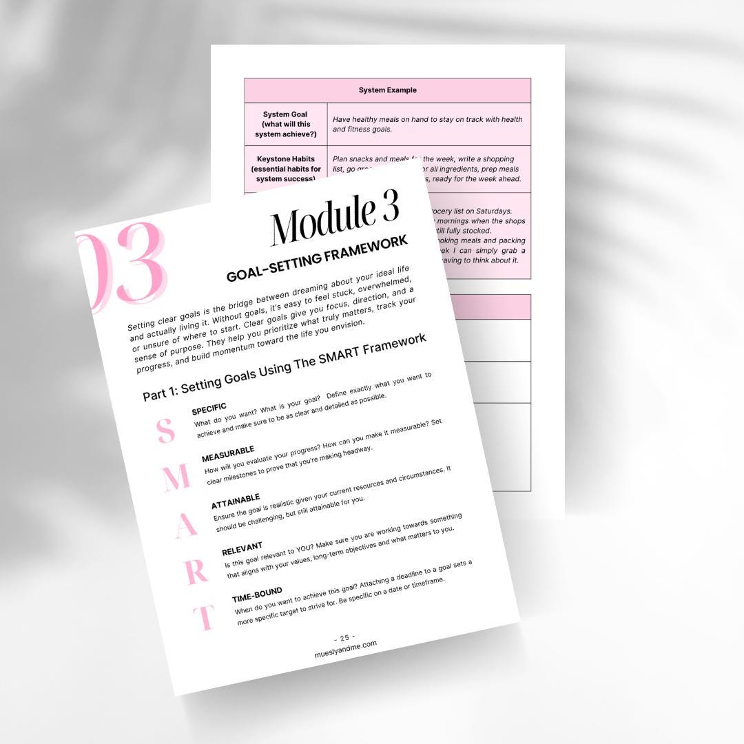 The Dream Life Blueprint Workbook - Etsy