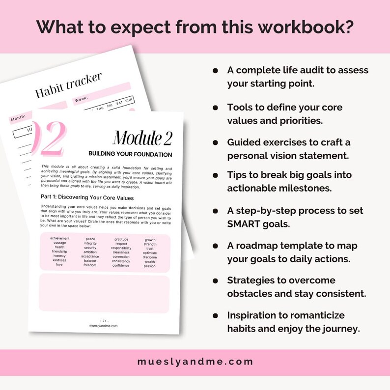 The Dream Life Blueprint Workbook - Etsy