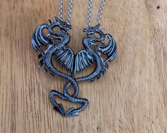 Friendship Dragon Necklace - Etsy