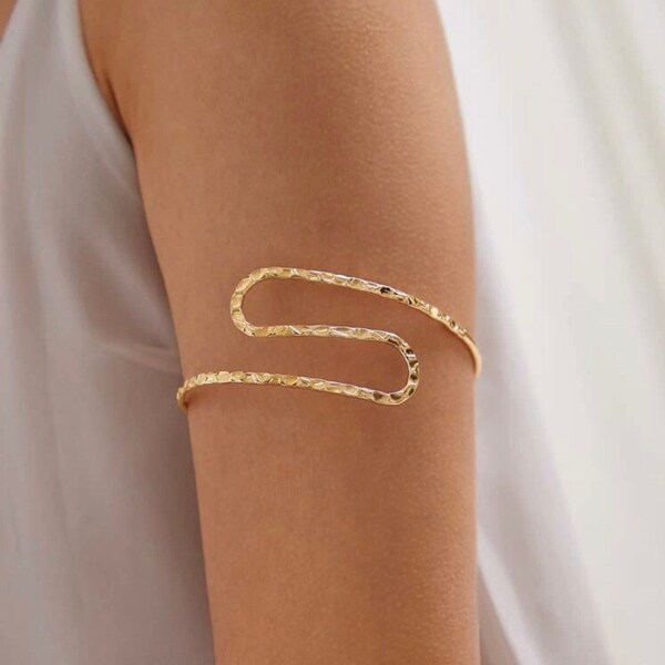 Swirling Arm Cuff - Etsy