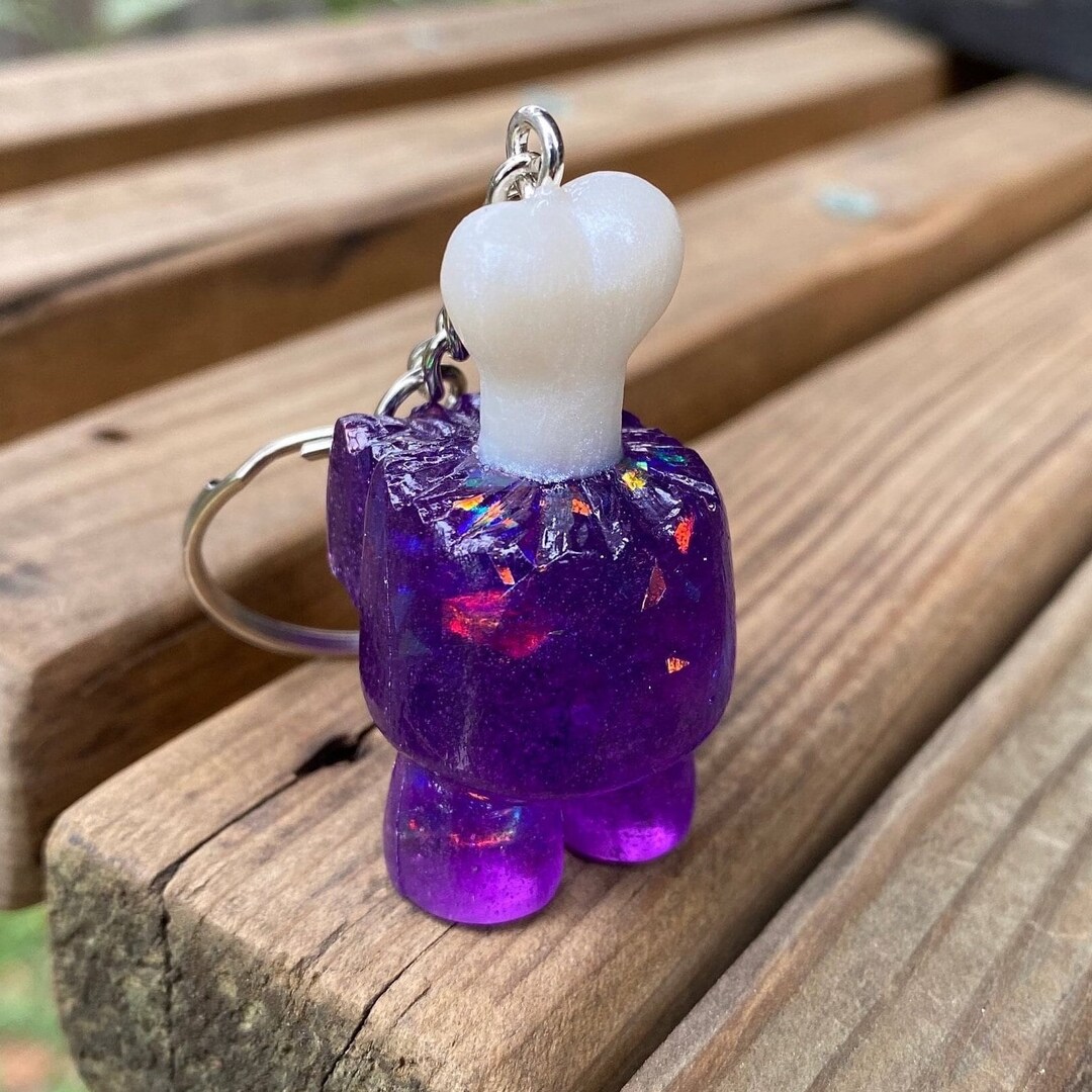 Among Us Body Resin Art Keychain - Etsy