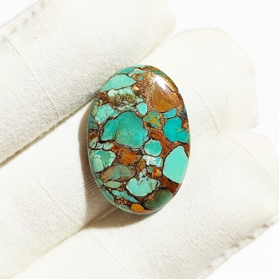 Copper Turquoise Polished Gemstone / Top Grade Copper | Etsy