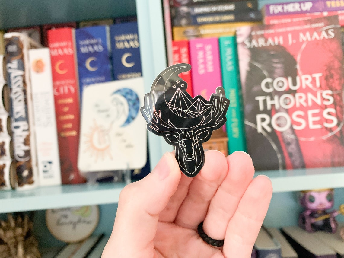 Tri-maas : Acotarthroneofglasscrescentcity Sticker - Etsy