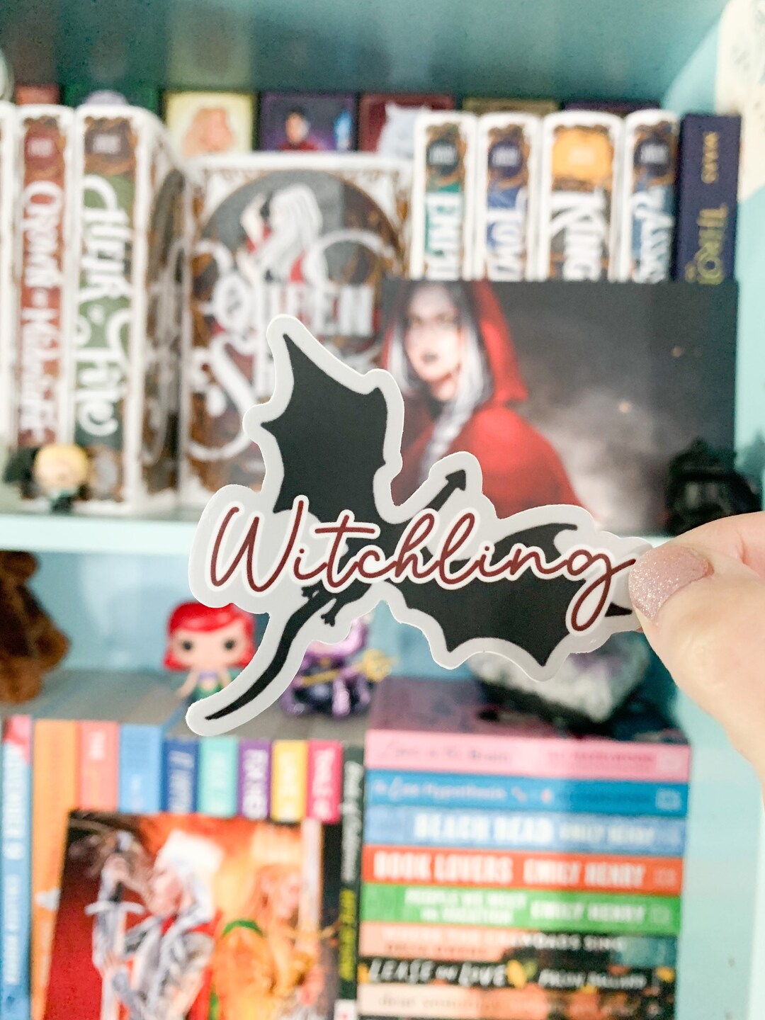 Manon Blackbeak Witchling Sticker Throne of Glass Abraxos Sticker - Etsy