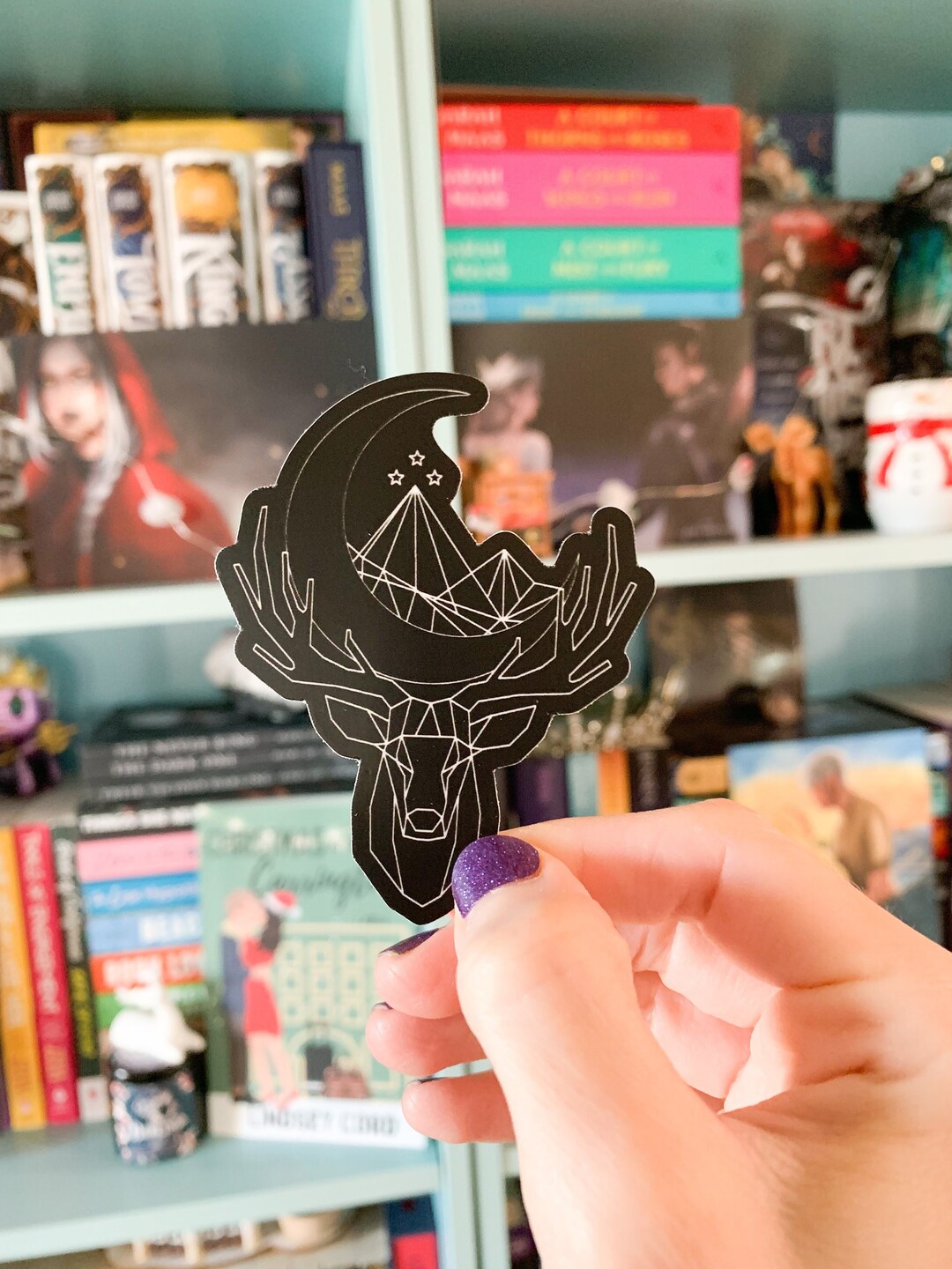 Tri-maas : Acotarthroneofglasscrescentcity Sticker - Etsy