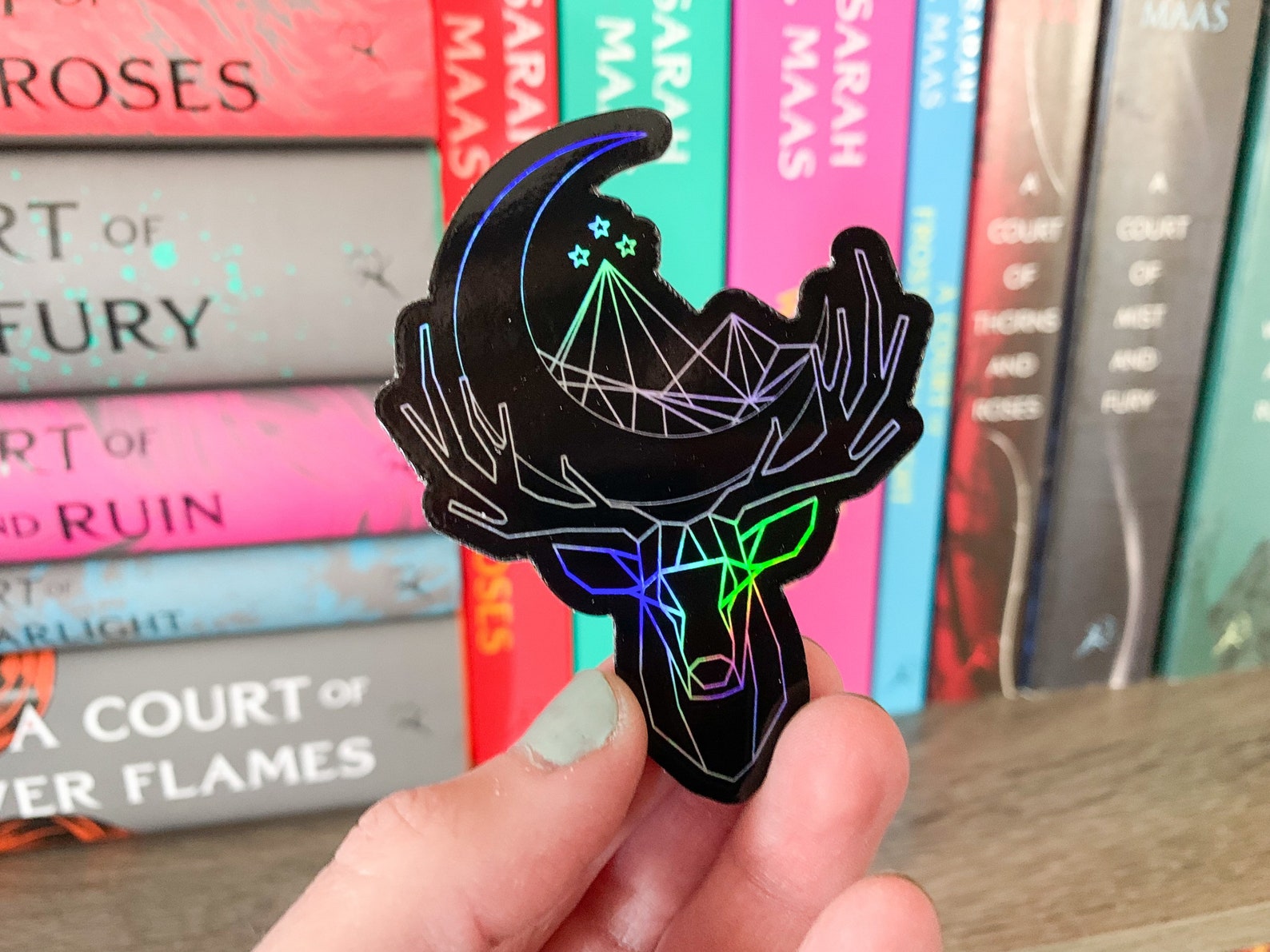 Tri-maas : Acotarthroneofglasscrescentcity Sticker - Etsy