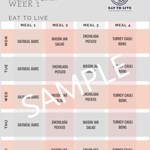 Intermittent Fasting 2 Week Meal Plan - Etsy