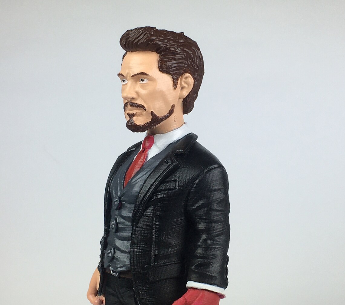 Tony Stark Chibi Iron Man Chibi Tony Stark Statue Tony | Etsy