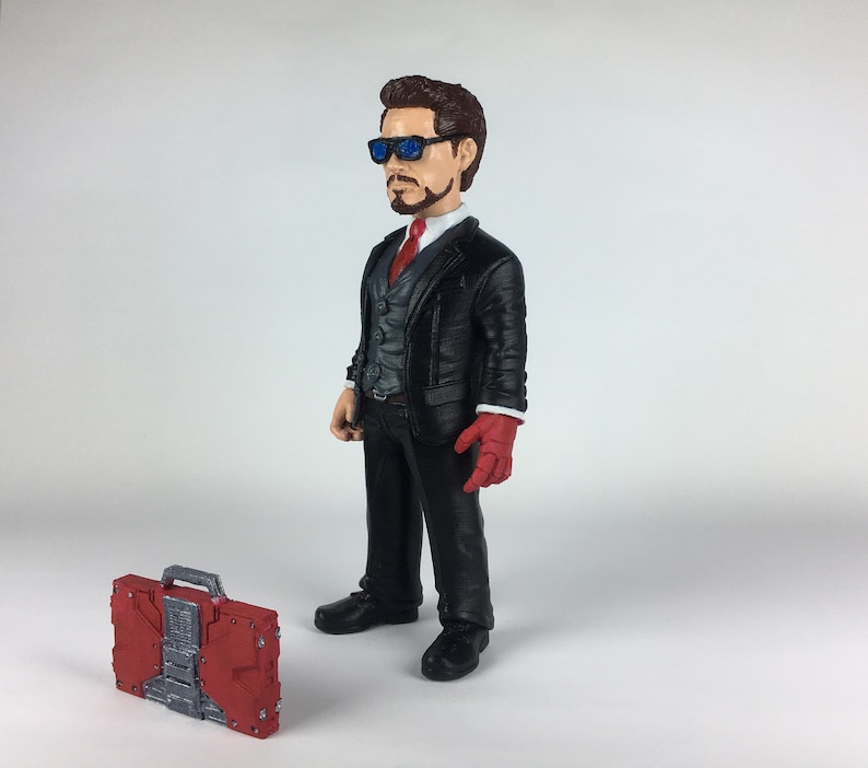 Tony Stark Chibi Iron Man Chibi Tony Stark Statue Tony | Etsy