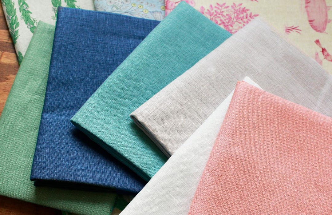 Colorful Japanese Linen for Embroidery and Other Projects - Etsy