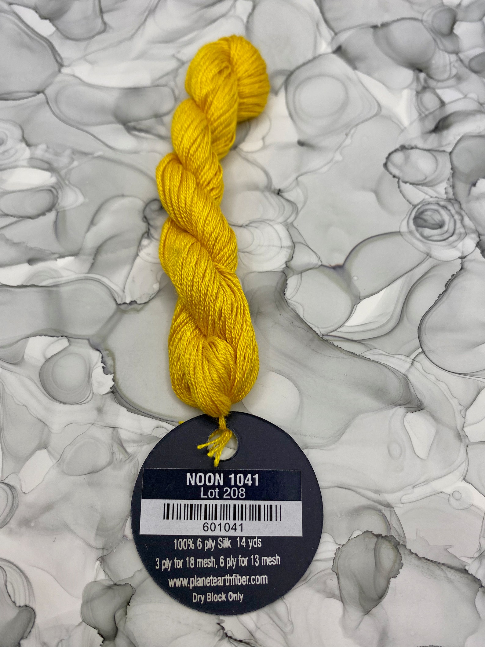 Planet Earth 6-ply Silk Thread Yellow Ochres and Golden - Etsy