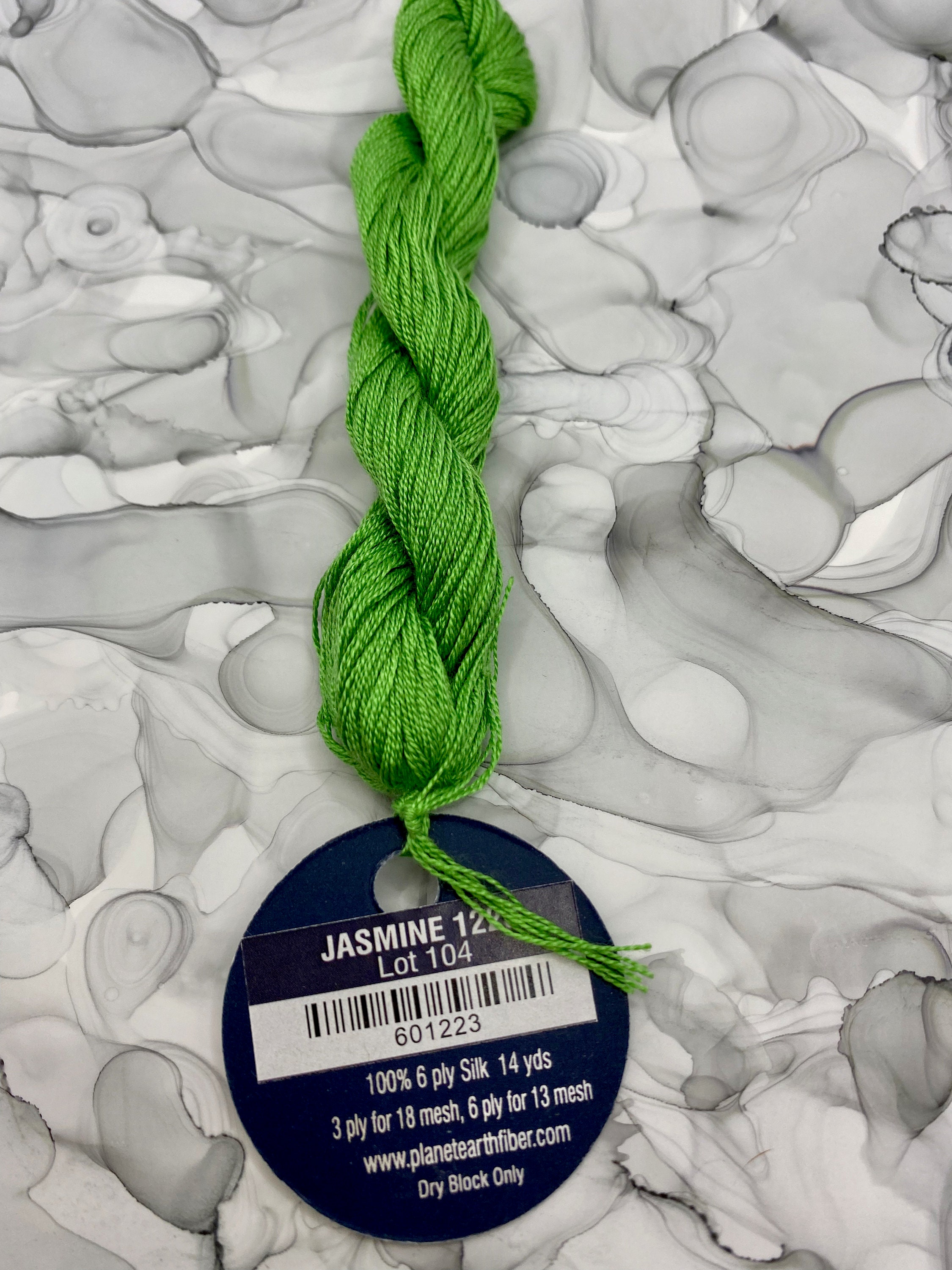 Planet Earth 6-ply Silk Thread Greens - Etsy