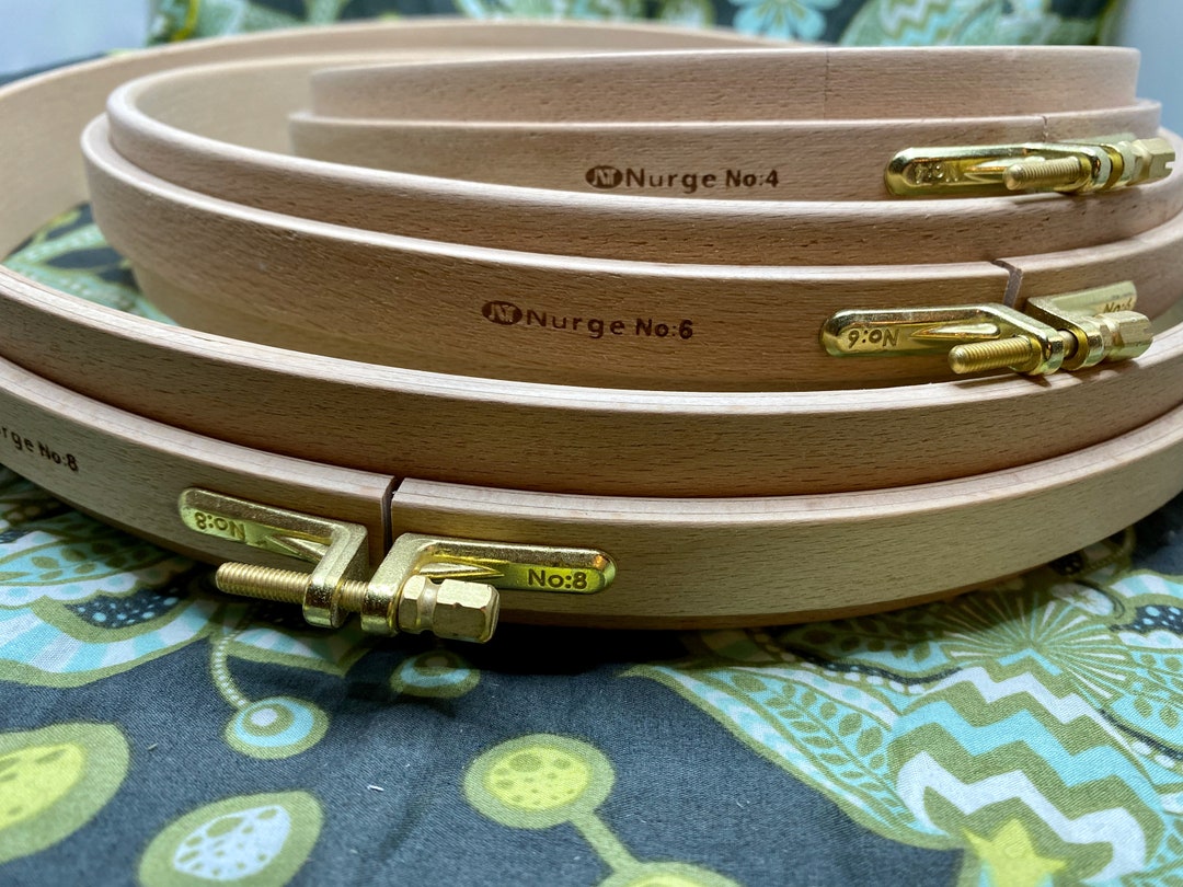 Nurge Punch Needle Hoops - Etsy