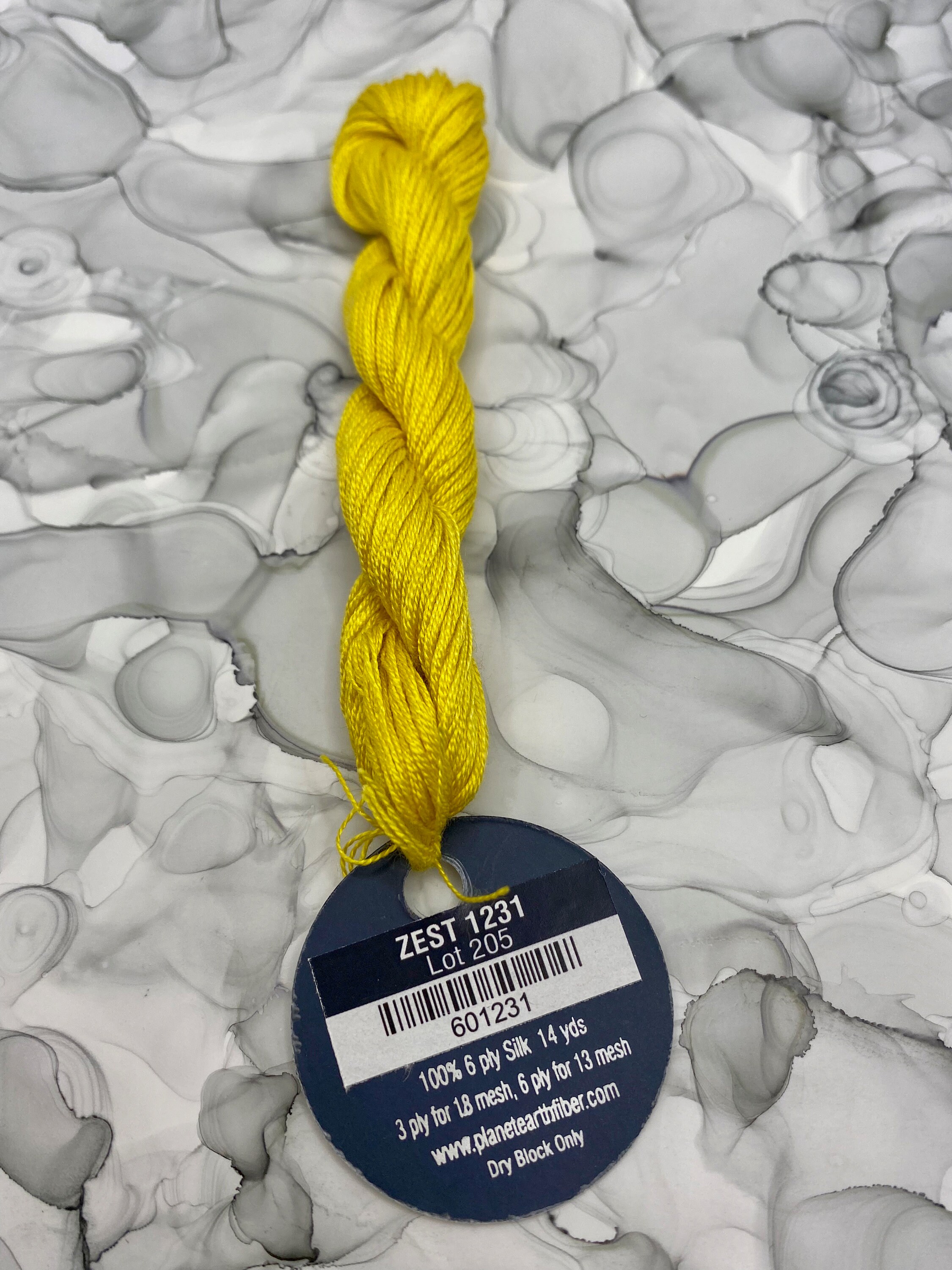 Planet Earth 6-ply Silk Thread Yellow Ochres and Golden - Etsy