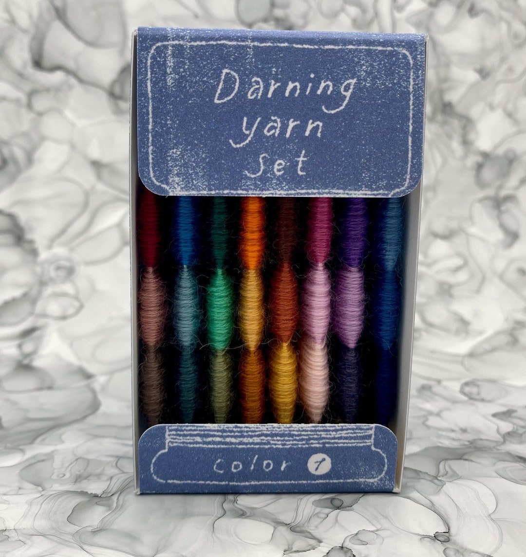 Darning Yarn Set, Color 1 - Etsy