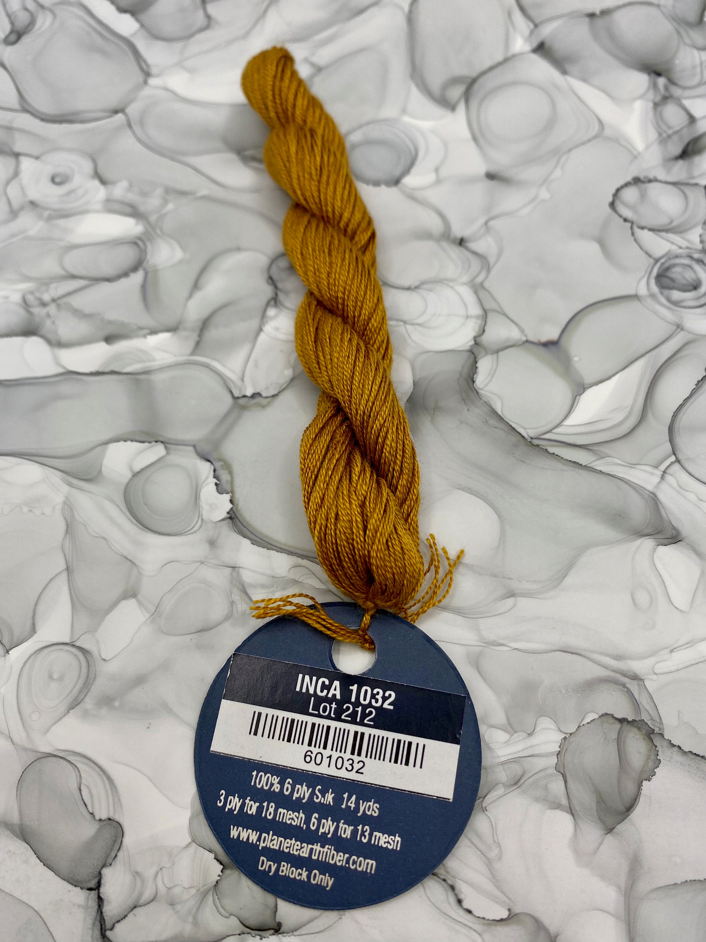 Planet Earth 6-ply Silk Thread Yellow Ochres and Golden - Etsy