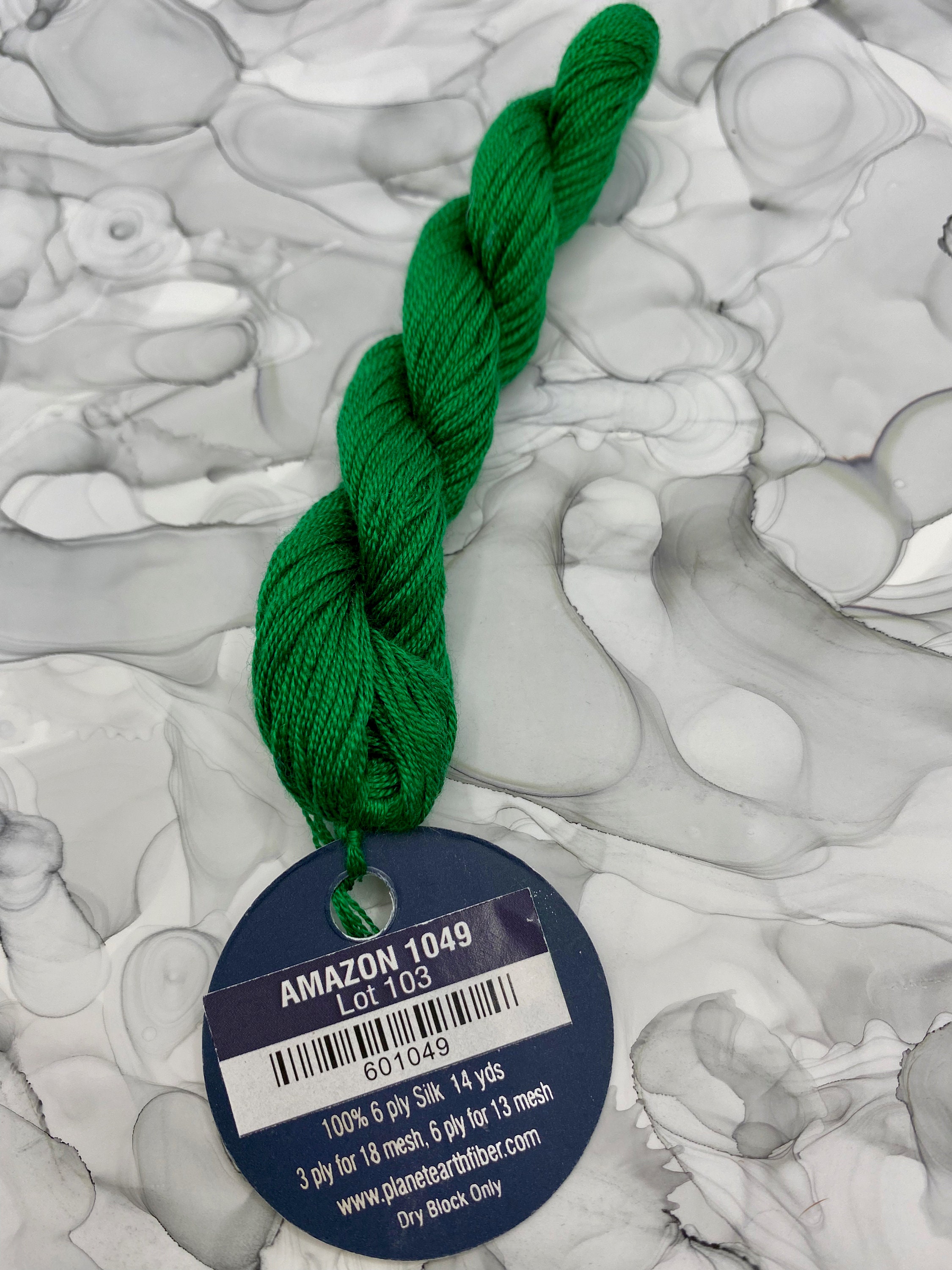 Planet Earth 6-ply Silk Thread Greens - Etsy