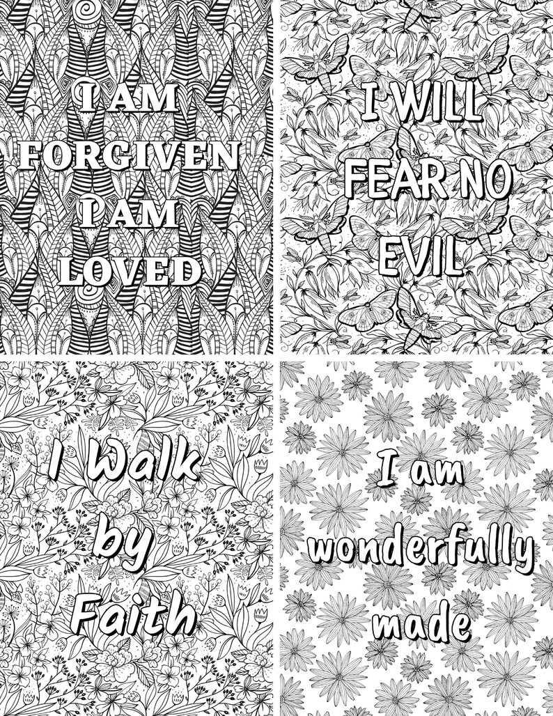 Christian Coloring Book Pages/religious Coloring Pages/bible Coloring ...