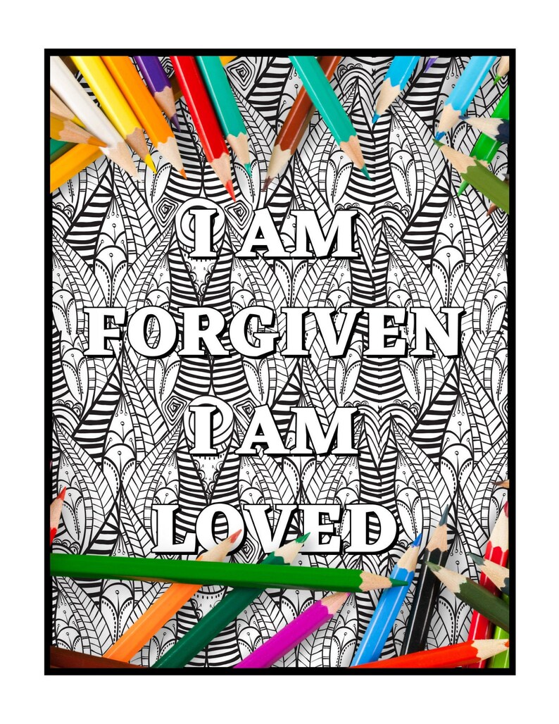 Christian Coloring Book Pages/religious Coloring Pages/bible Coloring ...