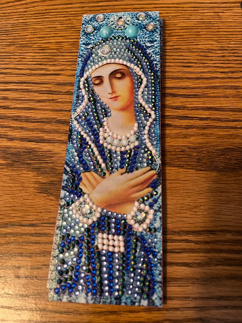 Religious Diamond Painting Bookmarks With Tassel - Etsy
