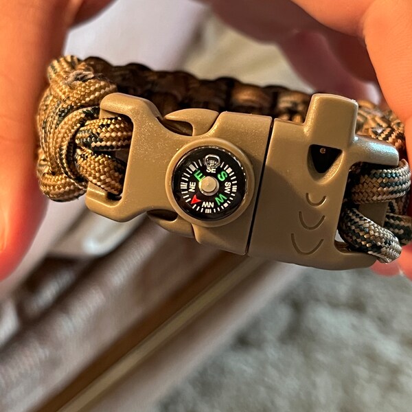 Survival Bracelet - Etsy