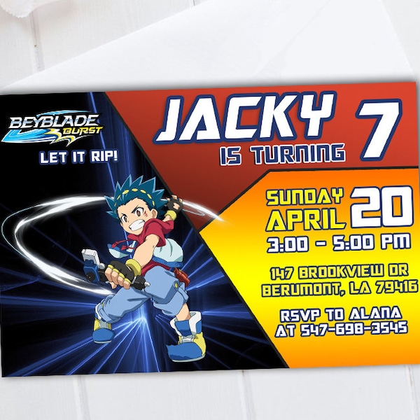 Beyblade Party - Etsy