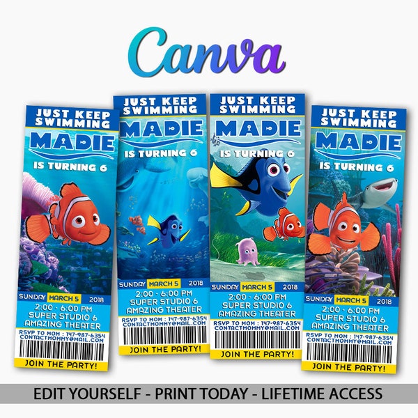 Nemo Birthday - Etsy