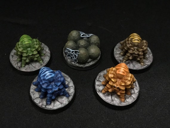 Giant Spiders Dnd RPG Tabletop Minis - Etsy