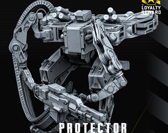 Roadrunner 808 Droid Sentinel Grimdark Cyberpunk Sci-fi UNIT9 32mm ...