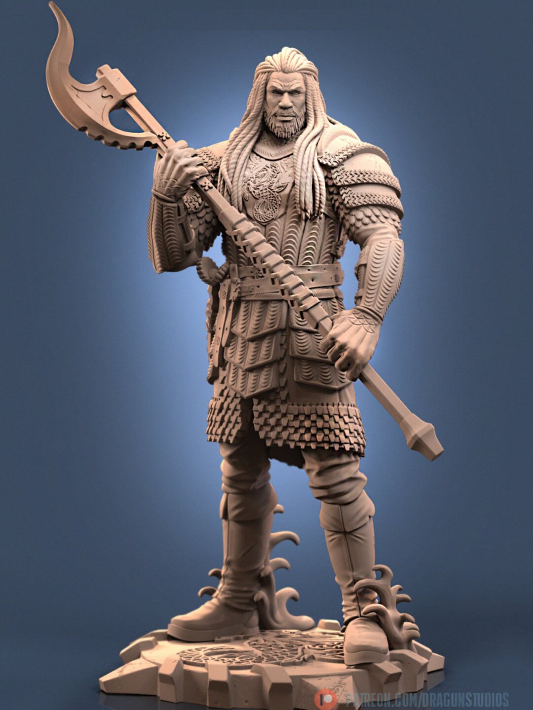 Sea Snake Poseidon Dragun Studios 32mm Printed Miniatures Ideal for ...