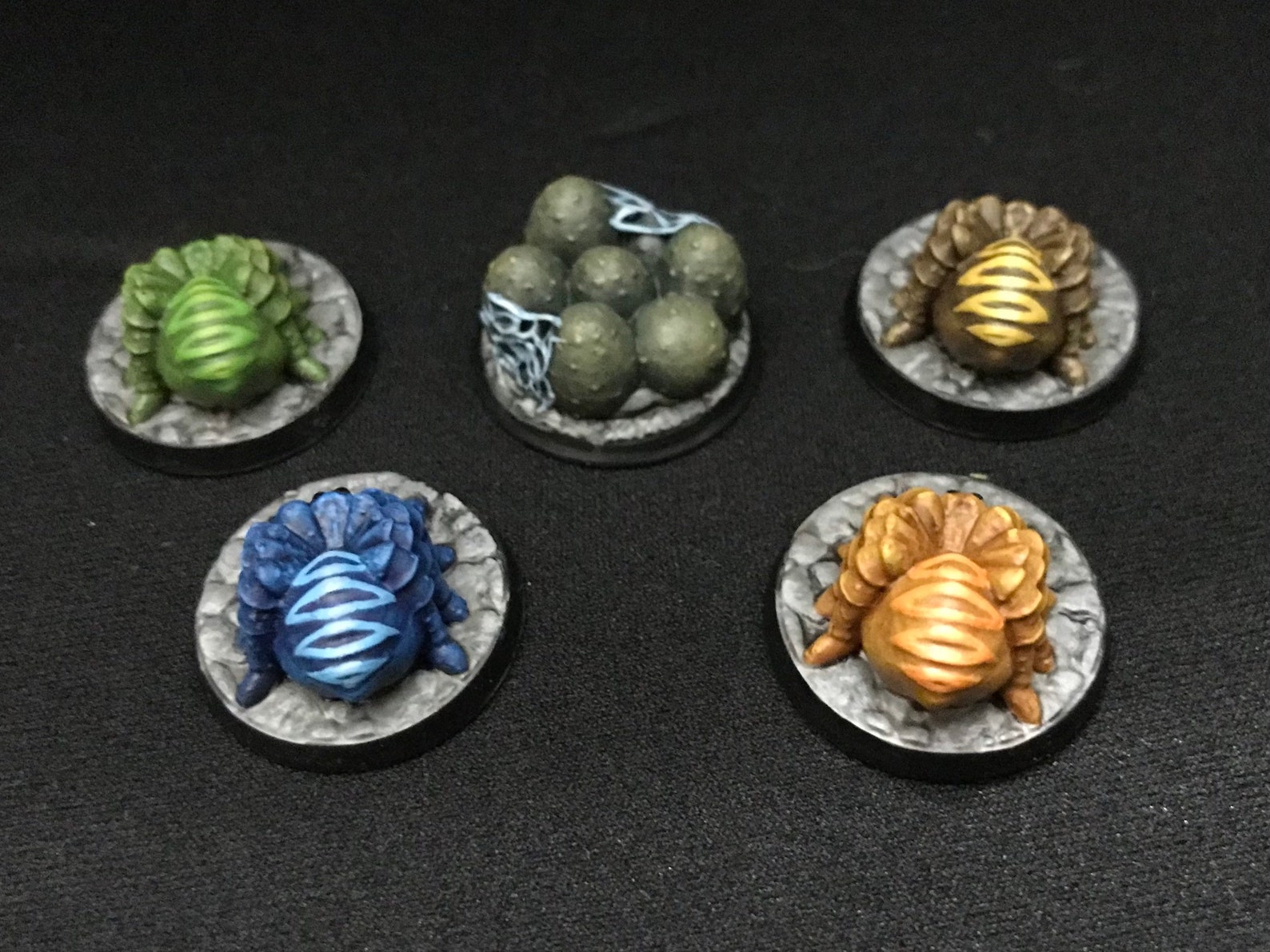 Giant Spiders Dnd RPG Tabletop Minis - Etsy