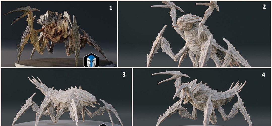 Terminids Warriors Space Bugs Arachnids Grimdark Sci-fi Galactic Armory ...