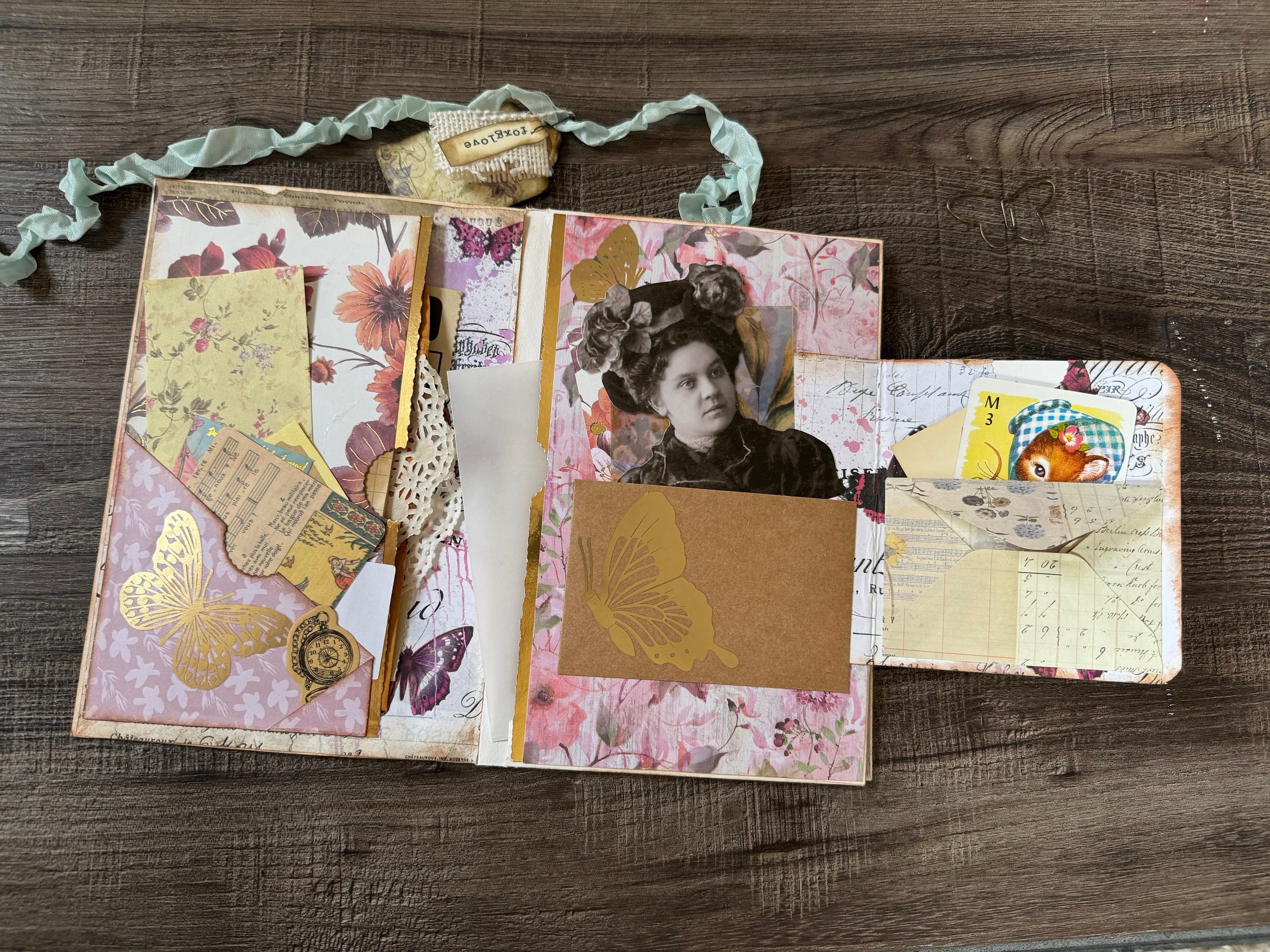 Handmade Ephemera Book/junk Journal Ephemera/ - Etsy