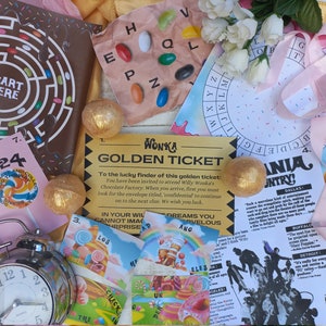 Chocolate Factory Escape Room: Candy Puzzle Hunt (PDF Pattern) - Etsy