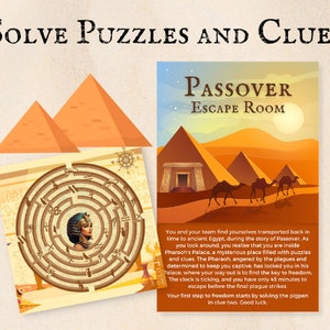 Passover Escape Room, Passover Escape Room Game, Instant Download ...