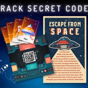 Escape From Space, Alien Invasion Escape Room, Space Escape Room ...