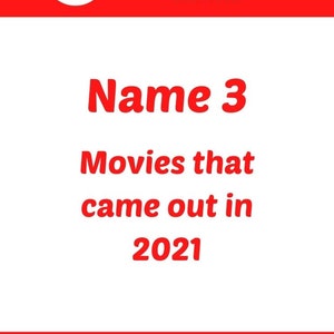 5 Second Rule Printable Game - 30+ Rounds, Family Party, Quiz PDF ...