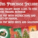 Christmas Escape Room 2023, Find the Missing Reindeer, Escape Printable ...