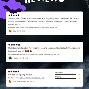 Escape From the Haunted House, Halloween Escape Room, Halloween ...